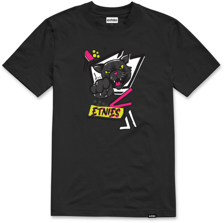 Puma tee black – men’s tee | etnies Official